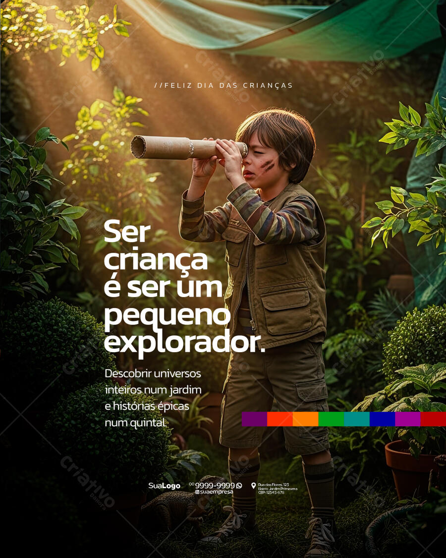 Editable PSD Flyer for Children's Day Little Explorer Adventure | PSD ...