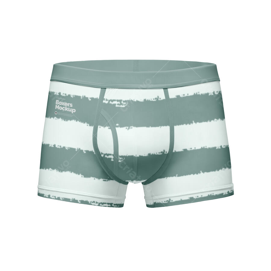 Cueca boxer PSD editável Mockup | Mockup Premium [download]